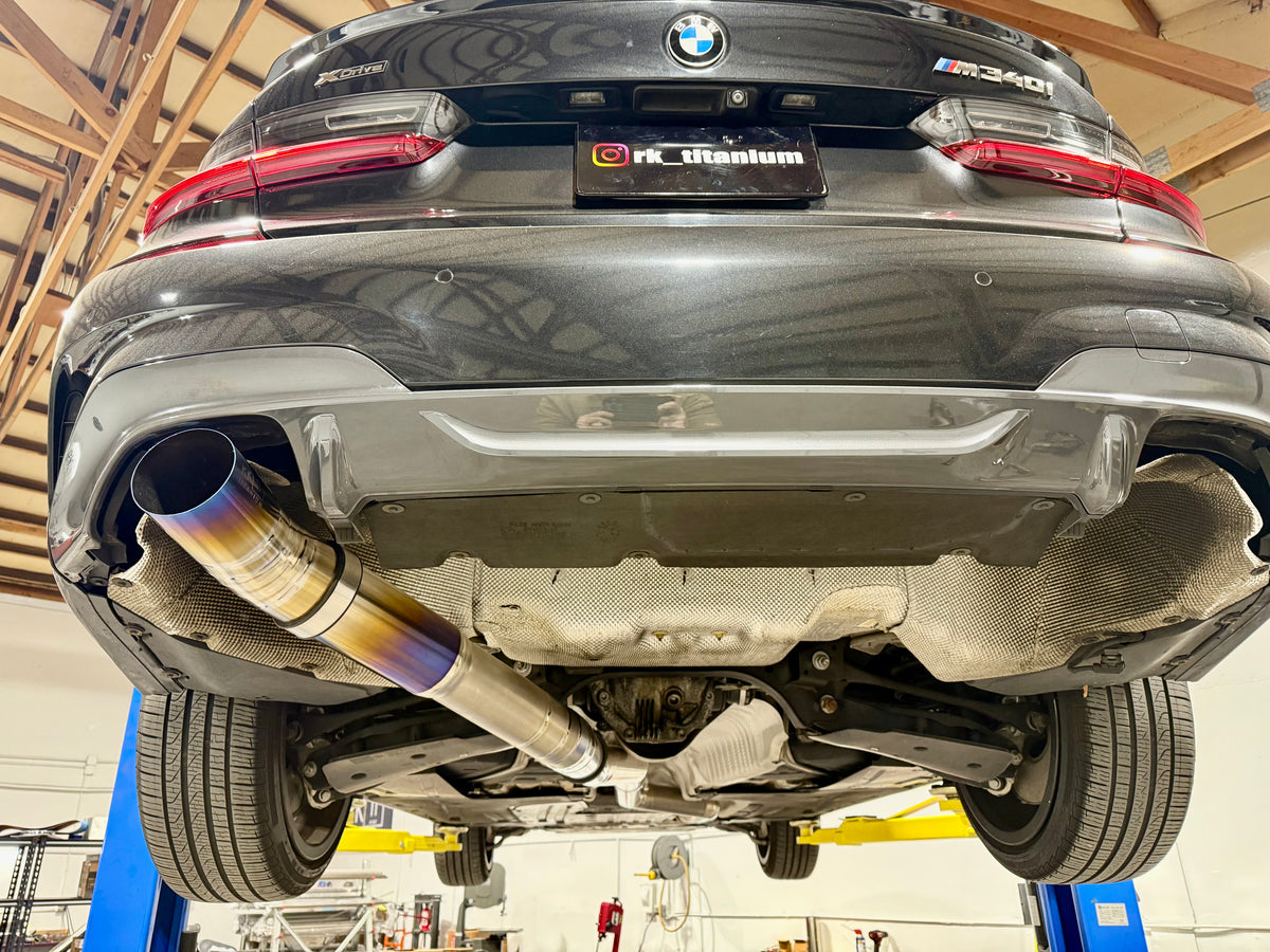 BMW M340/M440 G2X Track Edition Single Exit Exhaust System – RK Titanium