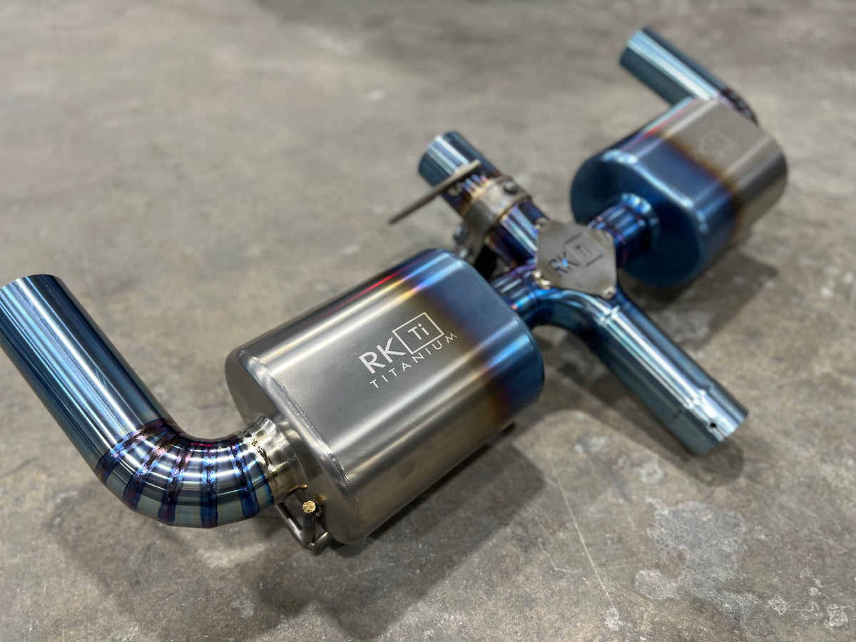 GR Corolla Street Edition Valved Exhaust Quad/Triple Exit – RK Titanium