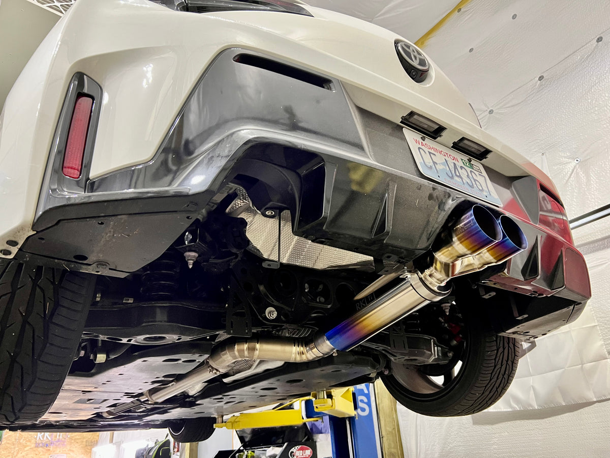 GRC Track Edition Dual-Tip Center Exit Exhaust – RK Titanium