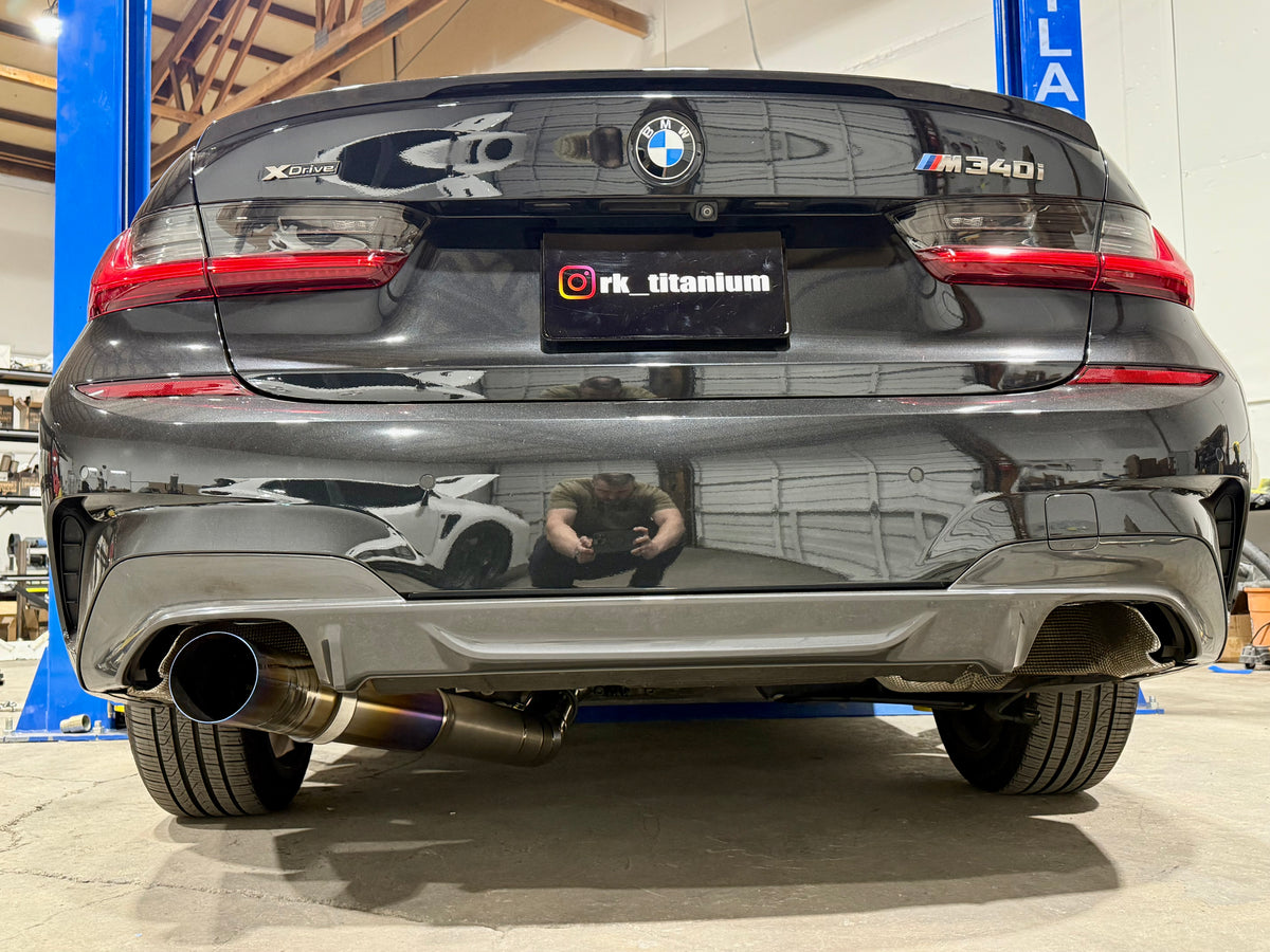 BMW M340/M440 G2X Track Edition Single Exit Exhaust System – RK Titanium