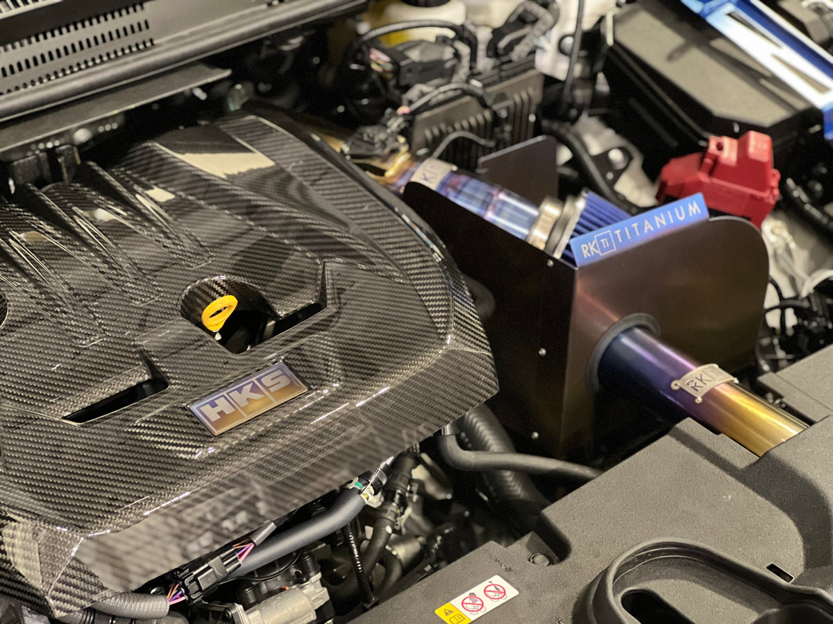 HKS Engine Cover Badge – RK Titanium