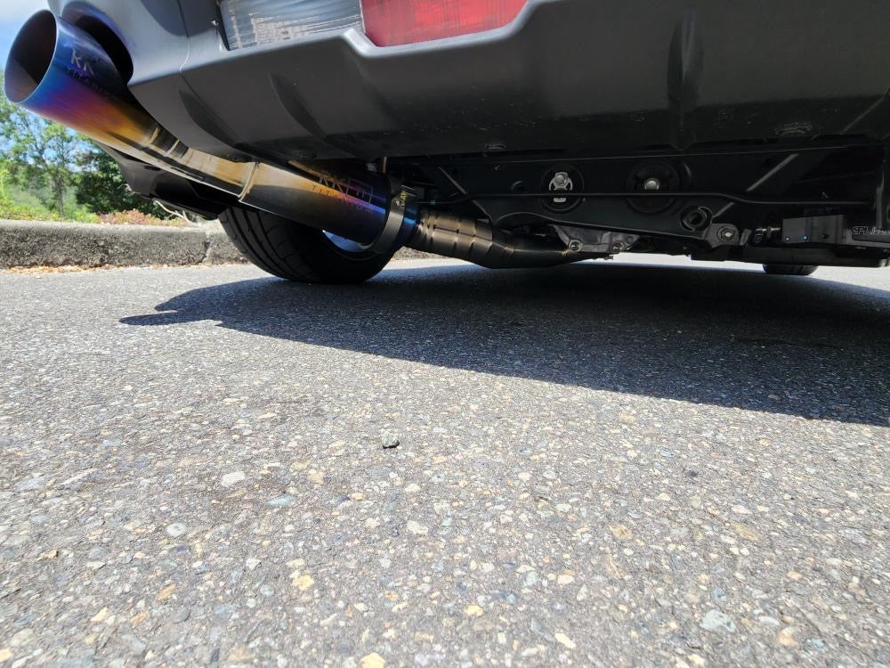 Toyota GR86/Subaru BRZ Single Exit Signature Exhaust – RK Titanium